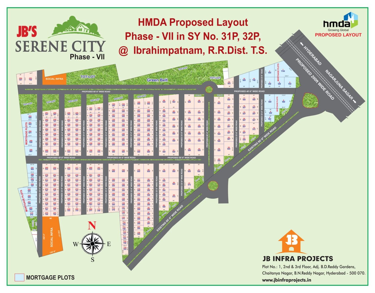 JB’s Serene City – HMDA Plots & Villas Near Shamshabad Airport